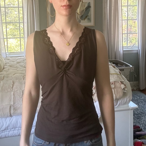Emma James | Tops | Vintage Beaded Top | Poshmark